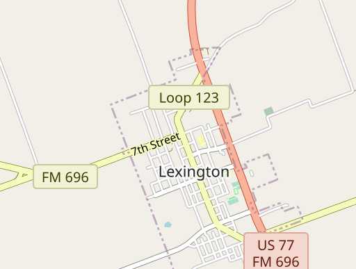 Banks in Lexington, TX